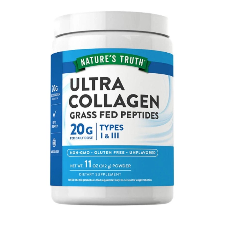 Nature's Truth Ultra Collagen Powder 11 oz. FREE SHIPPING | eBay