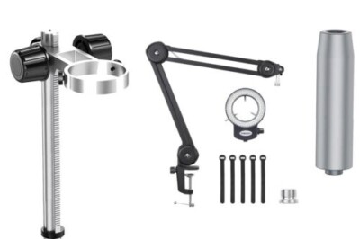 TOMLOV LCD Digital Microscope Extension Stand Aluminium Alloy ...