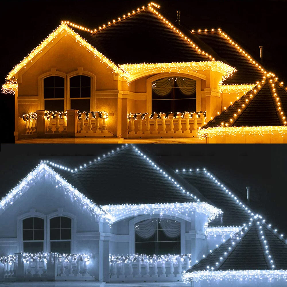 White Christmas Lights Strand