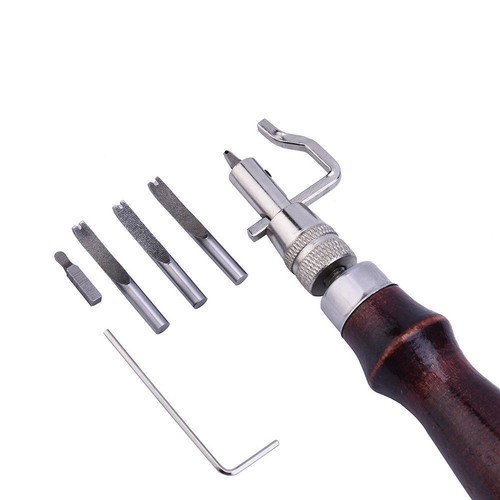 7 In 1 Adjustable Stitching Groover Crease Edger Leather Craft Tools ...