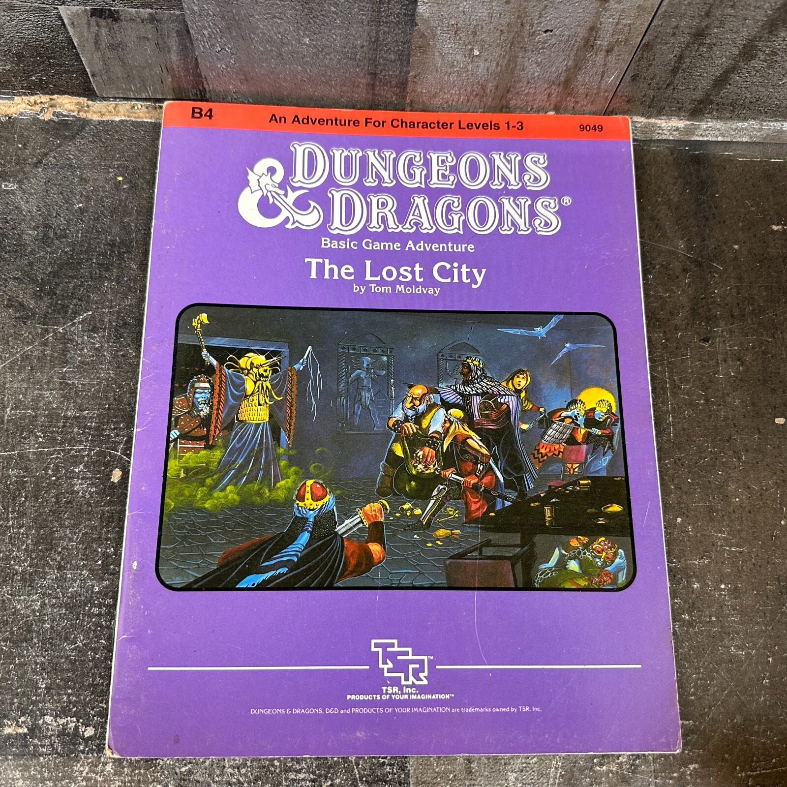 Dungeons & Dragons TSR D&D B4 Module The Lost City USA | eBay