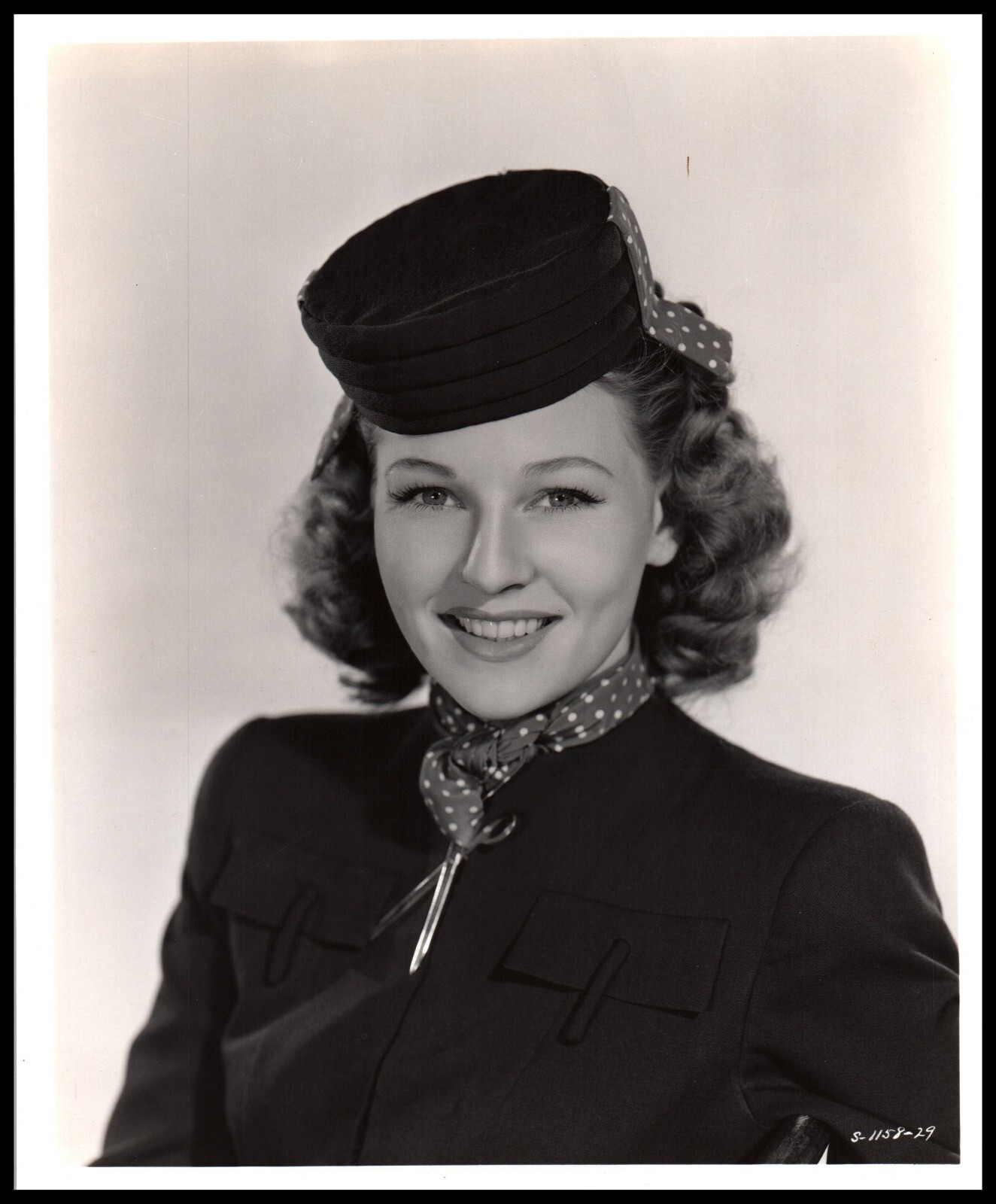 Hollywood Beauty ANN MORRISS STUNNING PORTRAIT 1940s STYLISH POSE Photo ...