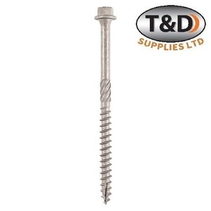 HEX HEAD LANDSCAPE SCREWS SLEEPER DECKING TIMBERFIX INDEX SCREWS ...