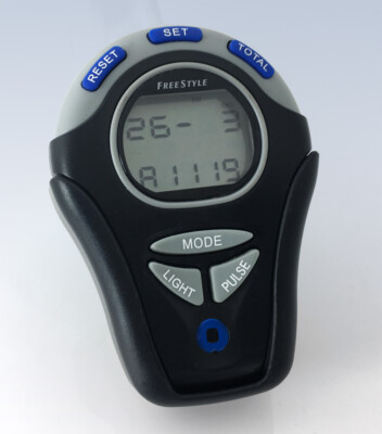 FREESTYLE Ergo Touch Digital PEDOMETER w Timer Alarm Stopwatch Model ...