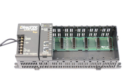 DirectLOGIC 205 RACK D2-06B w/ D2-240 CPU (DL240) | eBay