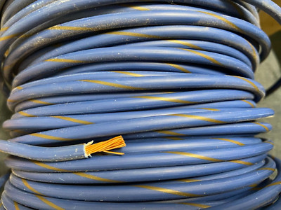 AUTOMOTIVE WIRE 10 AWG HIGH TEMPERATURE GXL WIRE BLUE/BROWN STRIPE 25 ...