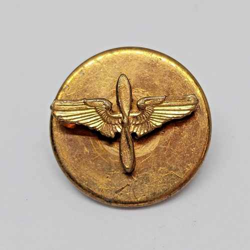 Vintage WWII US Army Air Corps Pilot Wings & Propeller PIN | eBay