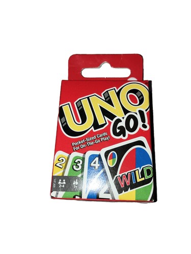 UNO Go! Mini Card Game! - Pocket Sized Travel Version by Mattel | eBay