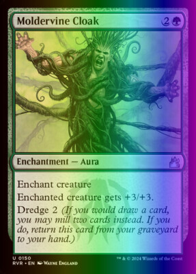 MTG Magic the Gathering Moldervine Cloak (150/497) Ravnica Remastered ...