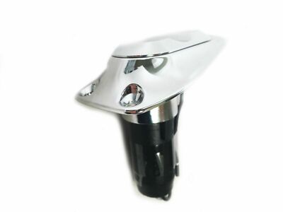 Marine Boat Chrome Cap 2-Prong Stern Light Sliding Socket Plug-In SS ...