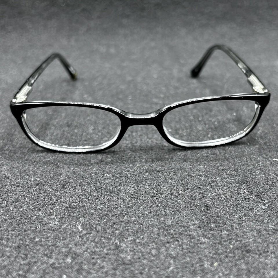Perry Ellis PE191 Eyeglasses Frame Black w/ Crystal Flex 48-19-130 Used ...