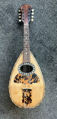 Antique Italian Ribbed Bowl Back 8-String Mandolin By Stridente Naples ...