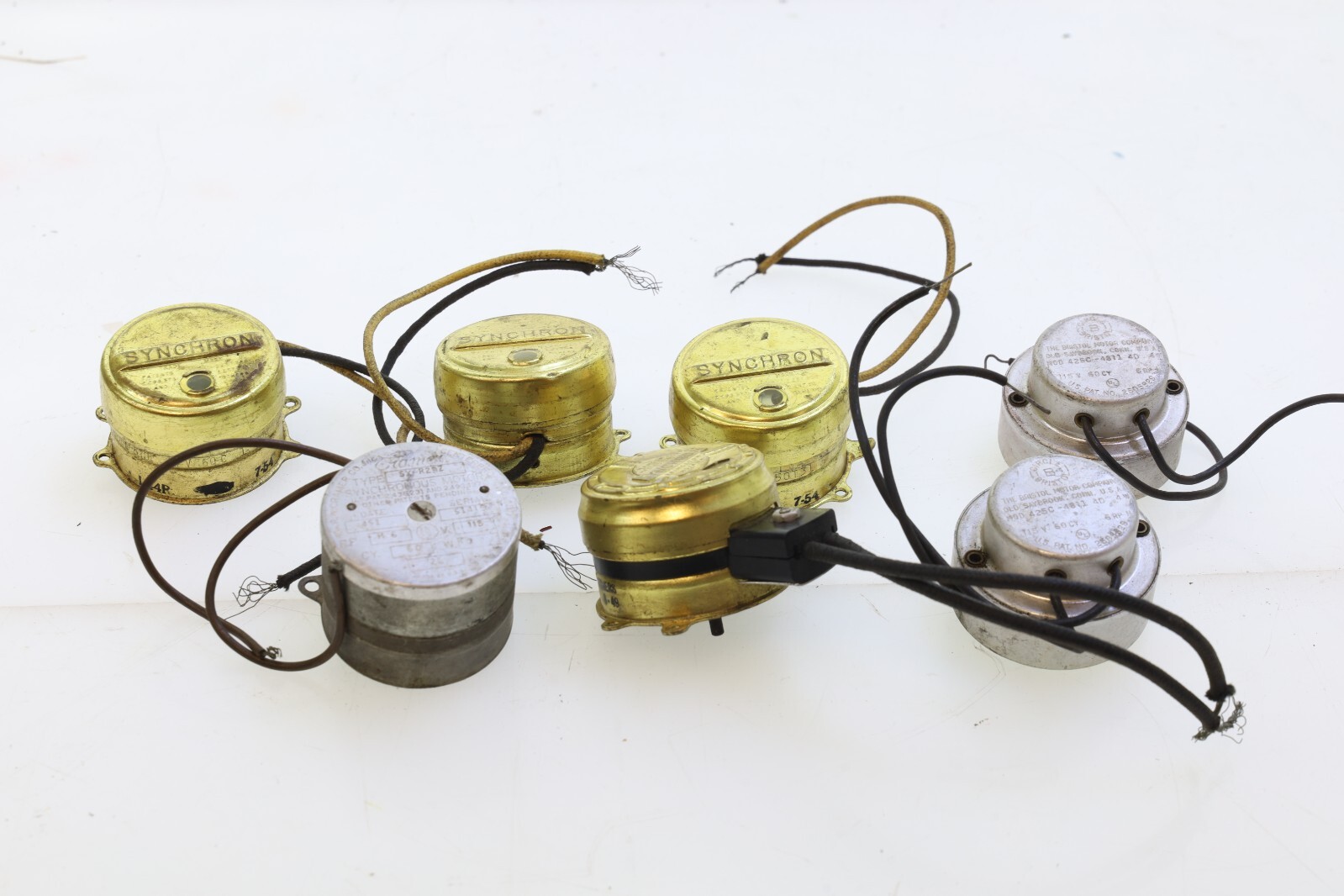 [Lot of 7] Synchron, Bristol, Cramer Synchronous Motors 600 610 Vintage ...