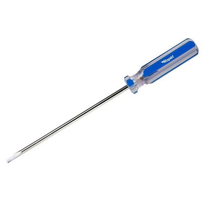 1 x Rapid 100 x 3mm Flat Bladed Screwdriver, Chrome vanadium steel ...
