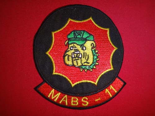Vietnam Guerre Usmc Marine Air Base Escadron MABS-11 Patch | eBay