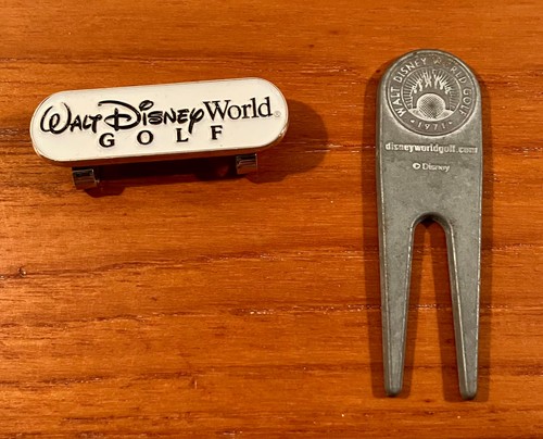Walt Disney World Golf (Florida) Logo Golf Ball Divot Repair Tool Hat ...