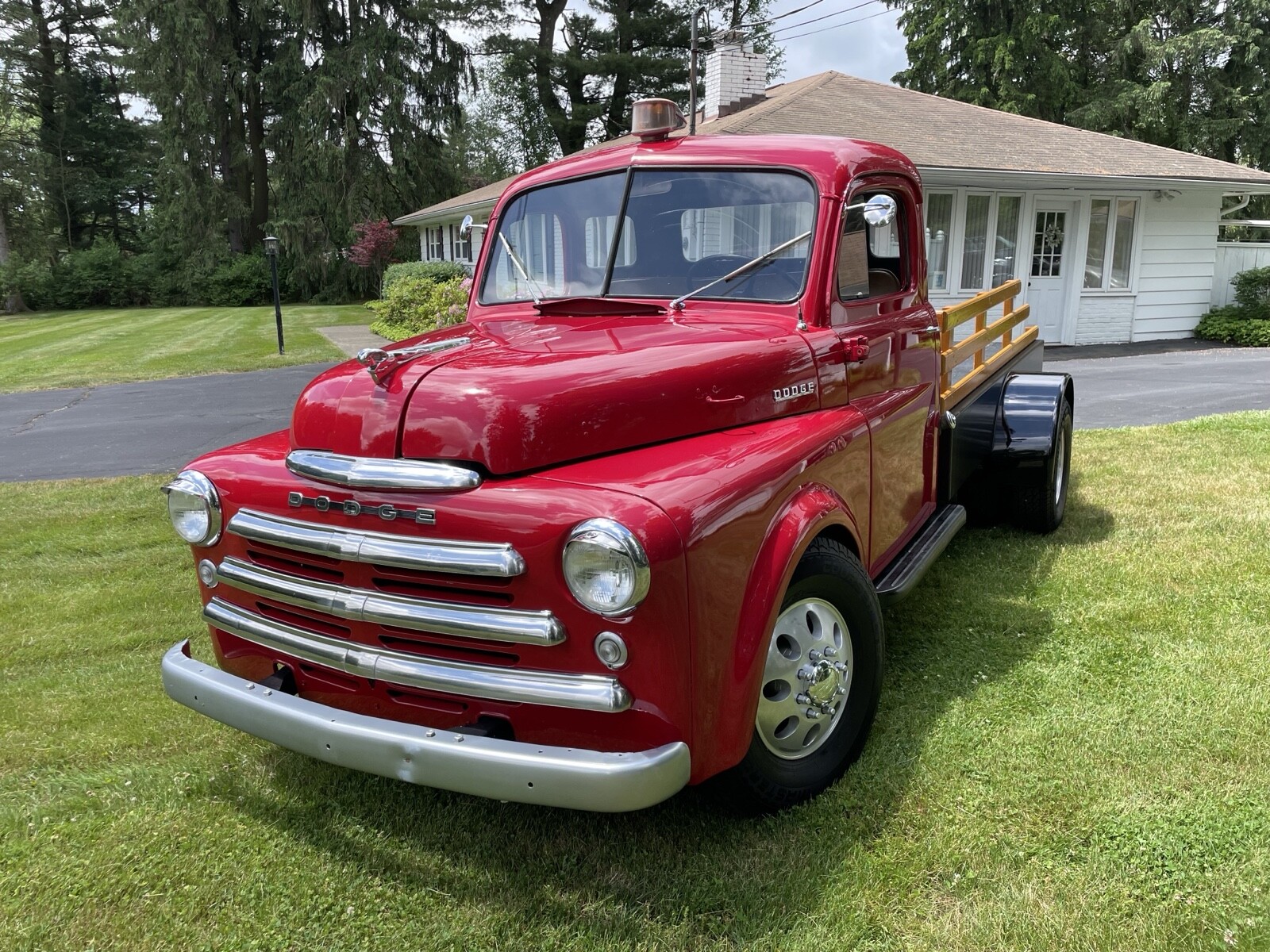1949 Dodge Stake 1 Ton Dually Model B1D Flatbed Classic Pickup Truck | eBay
