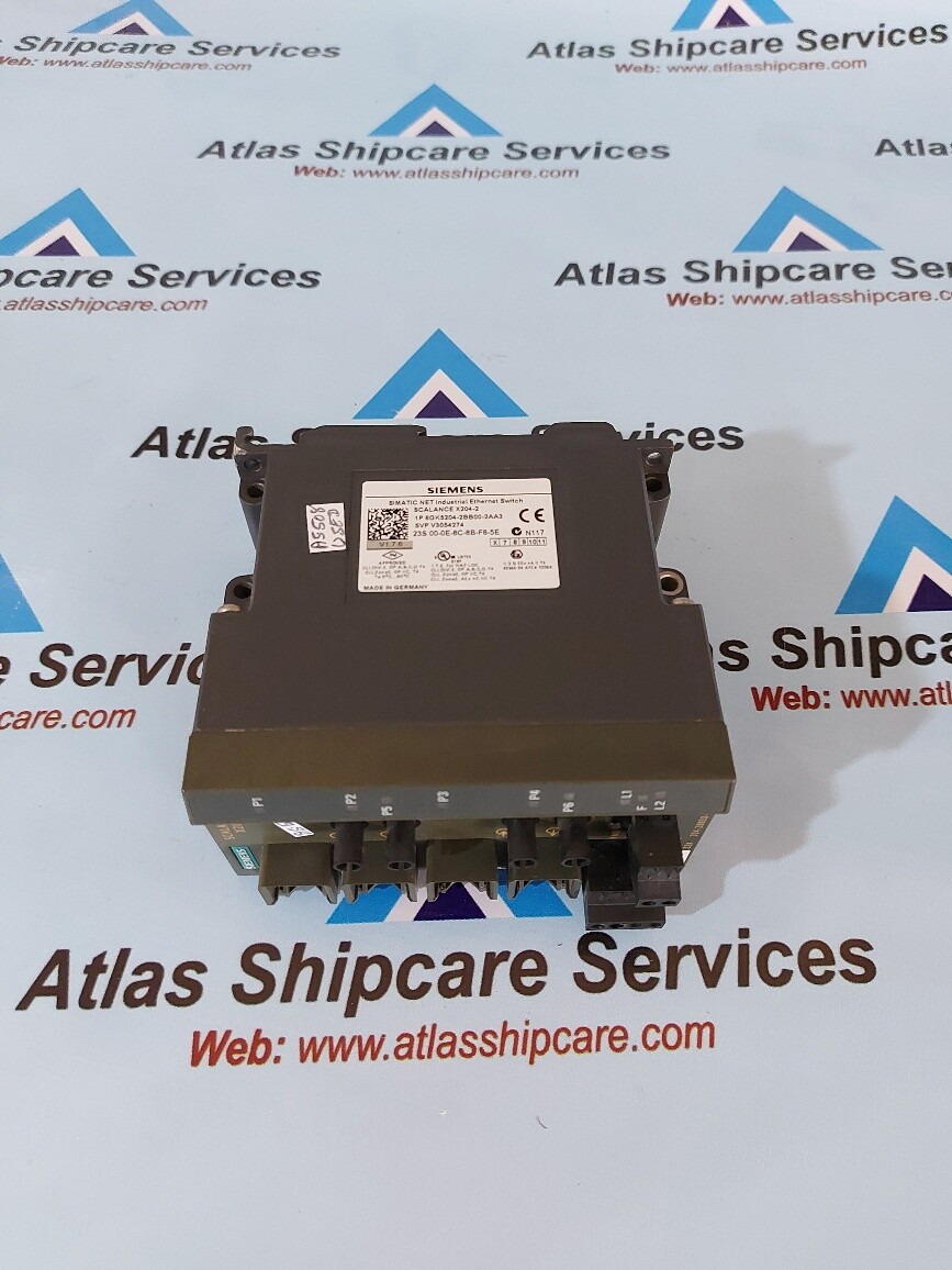 Siemens Scalance X204-2 Simatic Net Industrial Ethernet Switch for sale ...