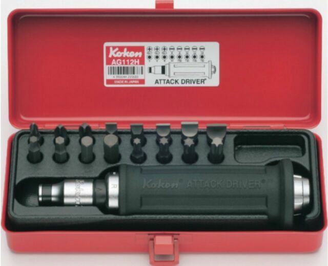 KOKEN 1/2 12.7mm SQ Attack Driver Set 18pcs Ag112h for sale online | eBay