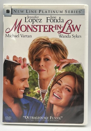 Monster-In-Law DVD Jennifer Lopez Jane Fonda New Line Platinum Series ...