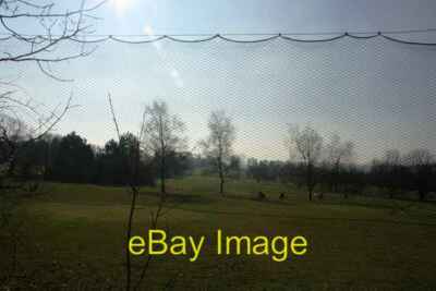 Photo 6x4 Darent Valley Golf Course through a protective netting Otford ...