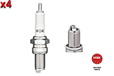 NGK 4x Spark Plug For KAWASAKI GPZ GTR KZ SUZUKI GS 305-1150 98069 ...