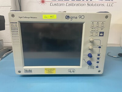 Nicolet Sigma 90 Digital Oscilloscope Workstation *AS-IS* | eBay