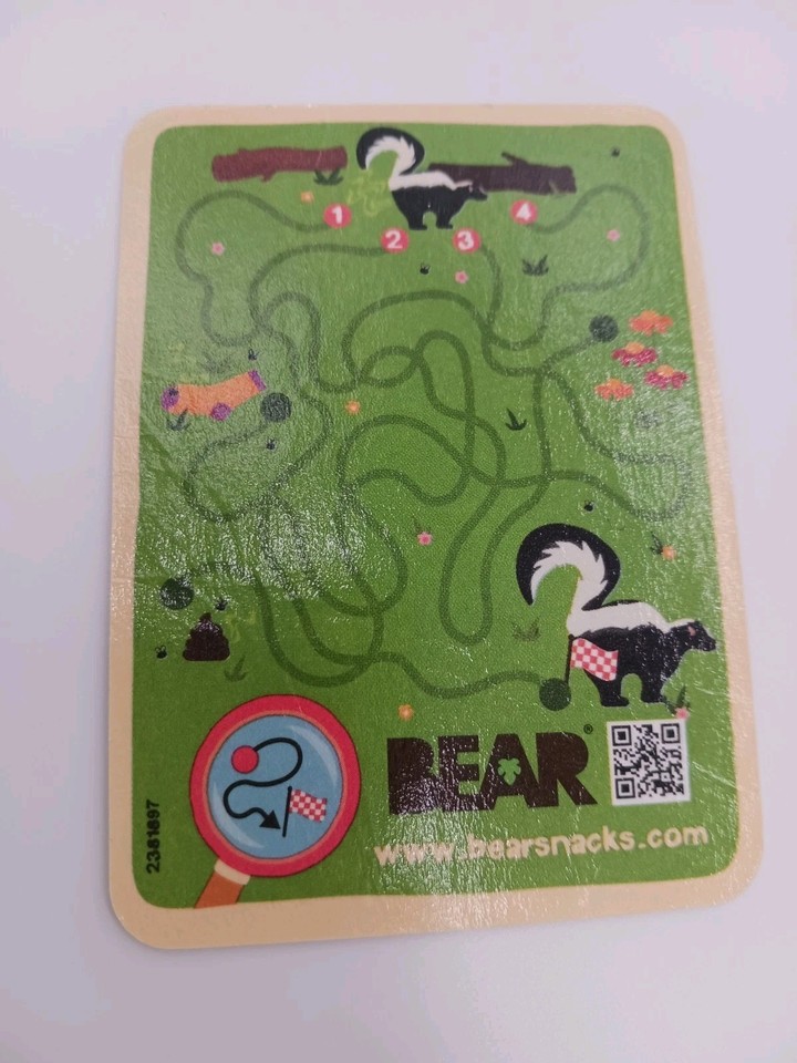 Complete Collection 60 Bear Fruit Roll Animal Trading Cards In ...