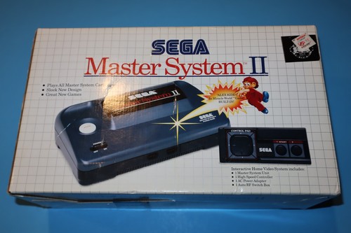 SEGA MASTER SYSTEM II 2 GAME CONSOLE OEM U.S. VERSION BRAND NEW IN BOX ...