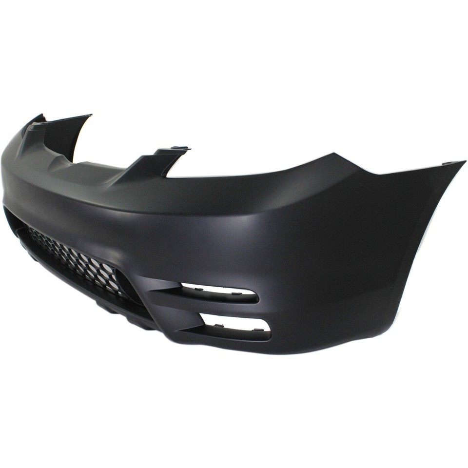 Bumper Cover For 2003-04 Toyota Matrix Front Plastic Primed with Fog ...