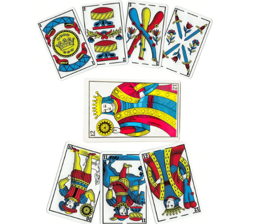 Moroccan playing cards / Moroccan fortune telling cards / carta / karta ...