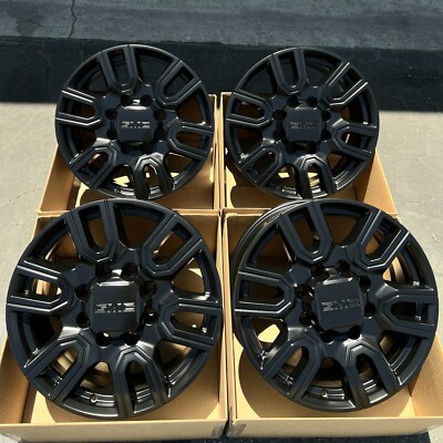 20" GMC SIERRA DENALI AT4 2500 3500 HD FACTORY OEM 20" BLACK WHEELS ...