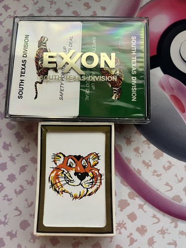 3x NEW Vintage Exxon Oil & Gas South Texas Playing Cards | eBay
