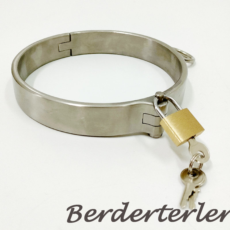 304 Stainless Steel Detachable Chain Set Collar Handcuff Ankle Cuffs ...