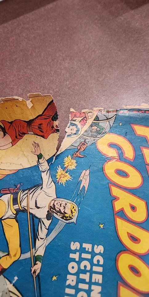 Flash Gordon #1 (1950) Damaged | eBay