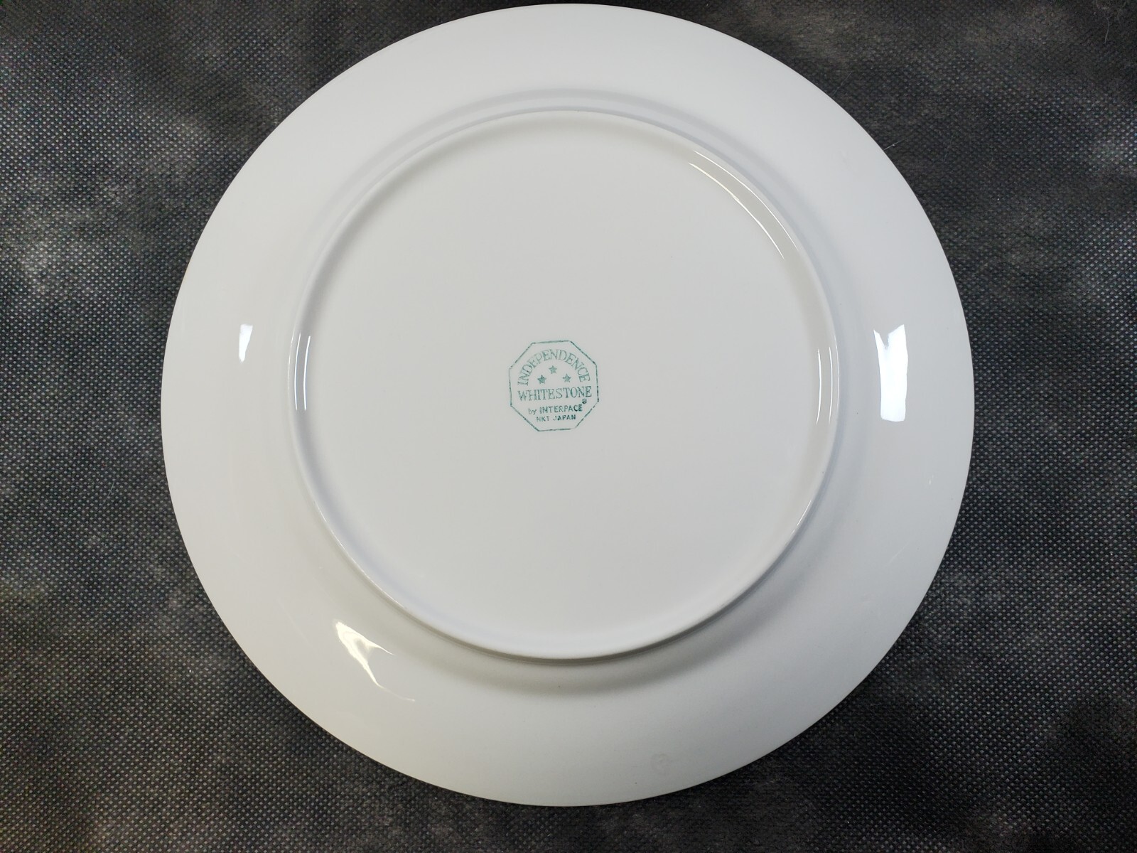 Vintage Independence Interspace Whitestone Dinner Plate 10 1/4" Retro ...