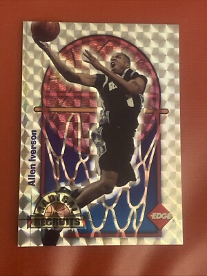 Allen Iverson 1996 Collectors Edge Radical Recruits #PR1 - Promo 76ers ...