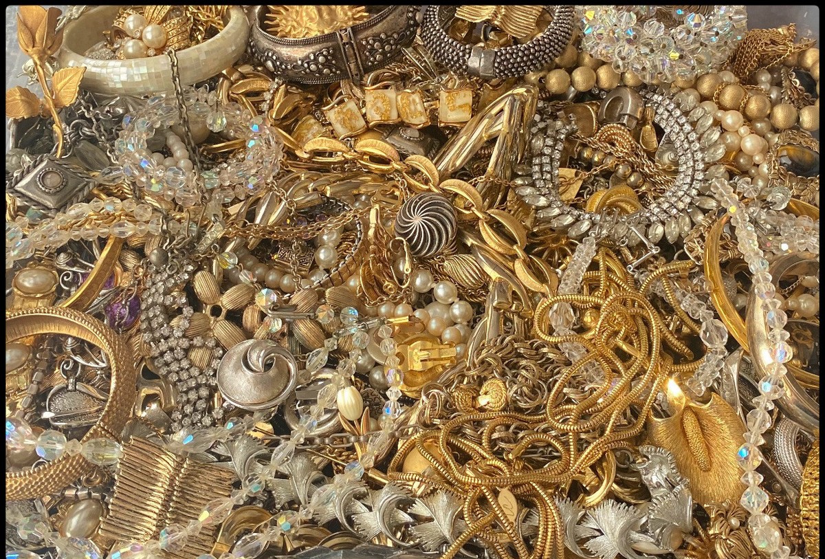Pile Of Gold Jewelry
