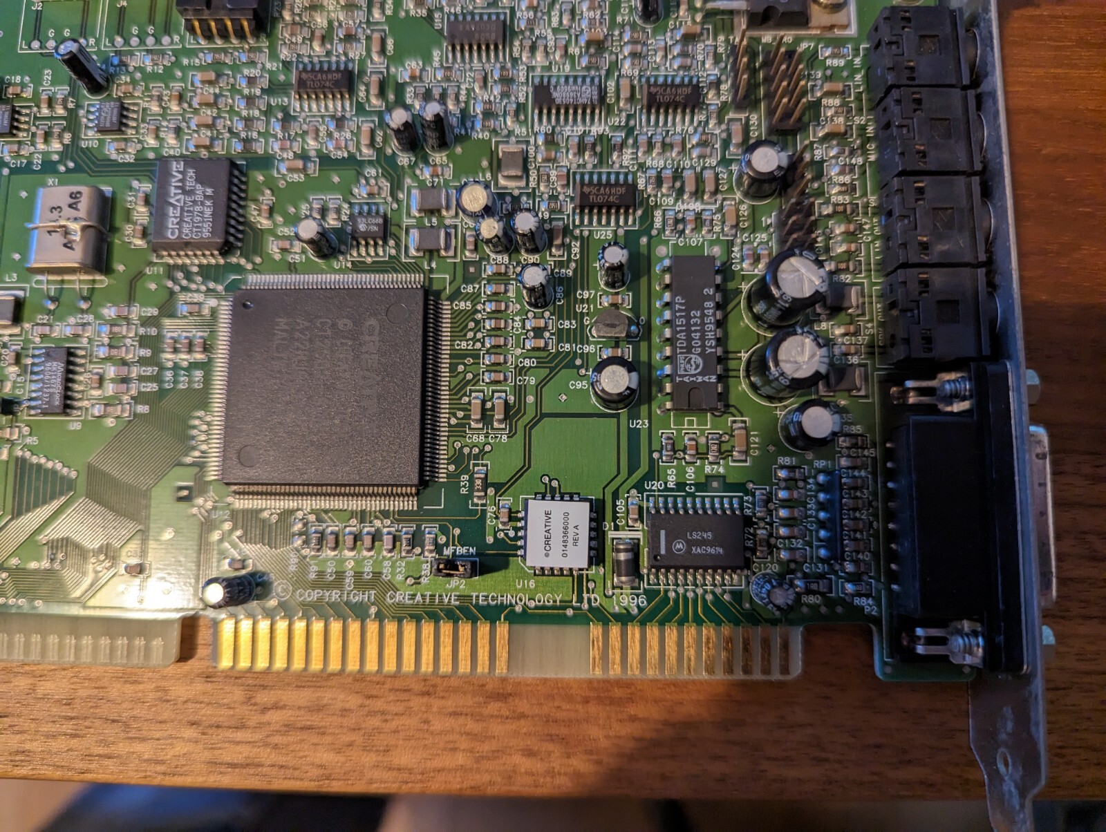 Western Europe - Creative Soundblaster AWE32, ISA sound card | Vintage ...
