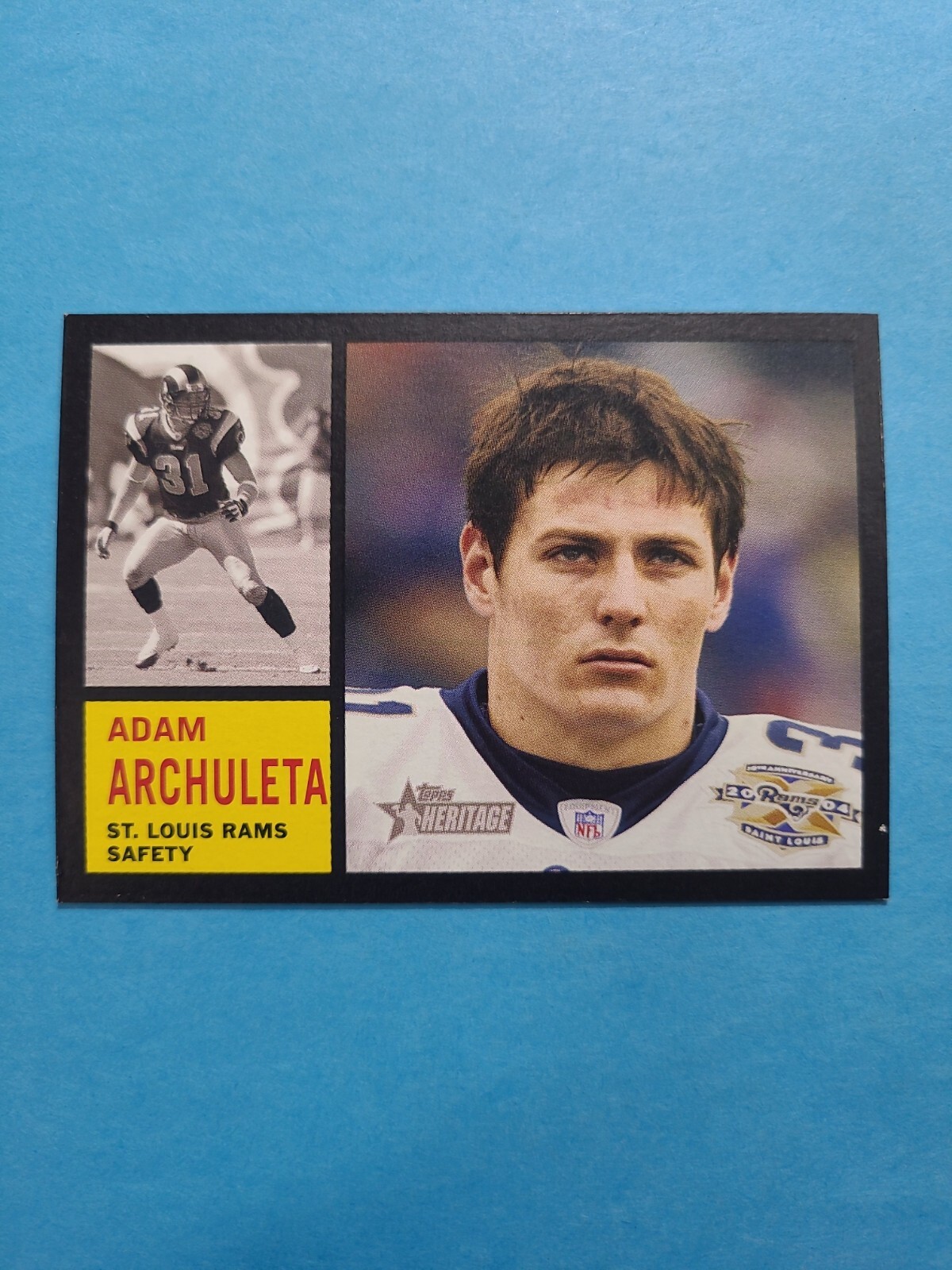 ADAM ARCHULETA 2005 TOPPS HERITAGE FOOTBALL CARD # 115 G1397 | eBay