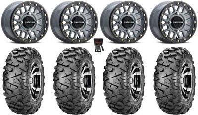 Raceline Podium Bdlk 14" Gy Wheels 30" BigHorn Tires Textron Wildcat XX ...
