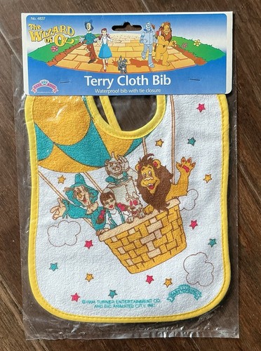 Wizard Of Oz Baby King Bib DIC Cartoon Merch | eBay UK