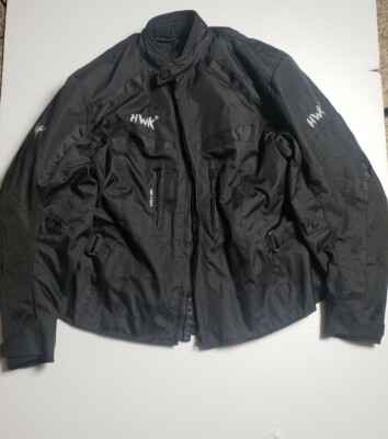 HWK Spyder Motorcycle Jacket for Men W/Weather Resistant Cordura ...