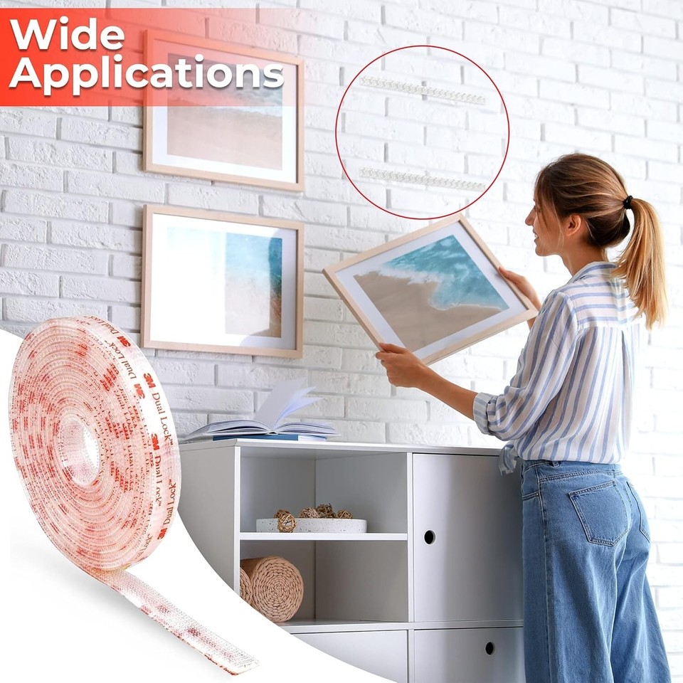 3M Dual Lock Reclosable Fastener 1/2 in x 2FT SJ3560 | eBay