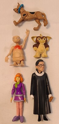 5 Figures Ruth Bader Ginsberg Scooby-Doo Daphne Gizmo Gremlins ET ...