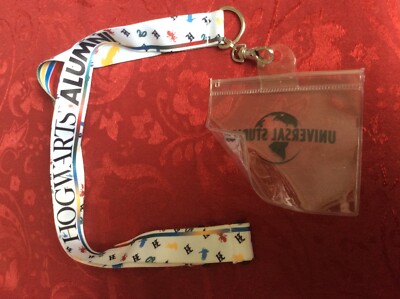 Universal Studios Orlando Harry Potter HOGWARTS Alumni Lanyard | eBay
