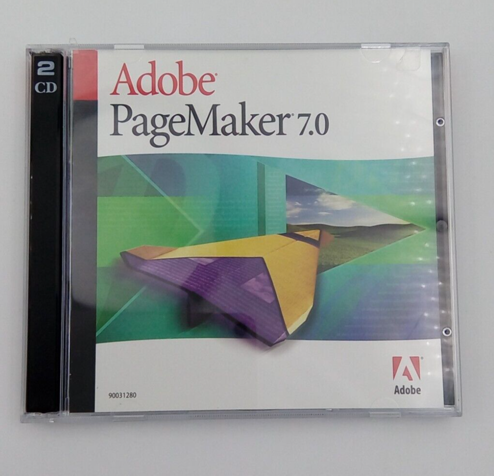 Adobe PageMaker 7.0 for Windows Full Retail Version (2-Discs) with ...