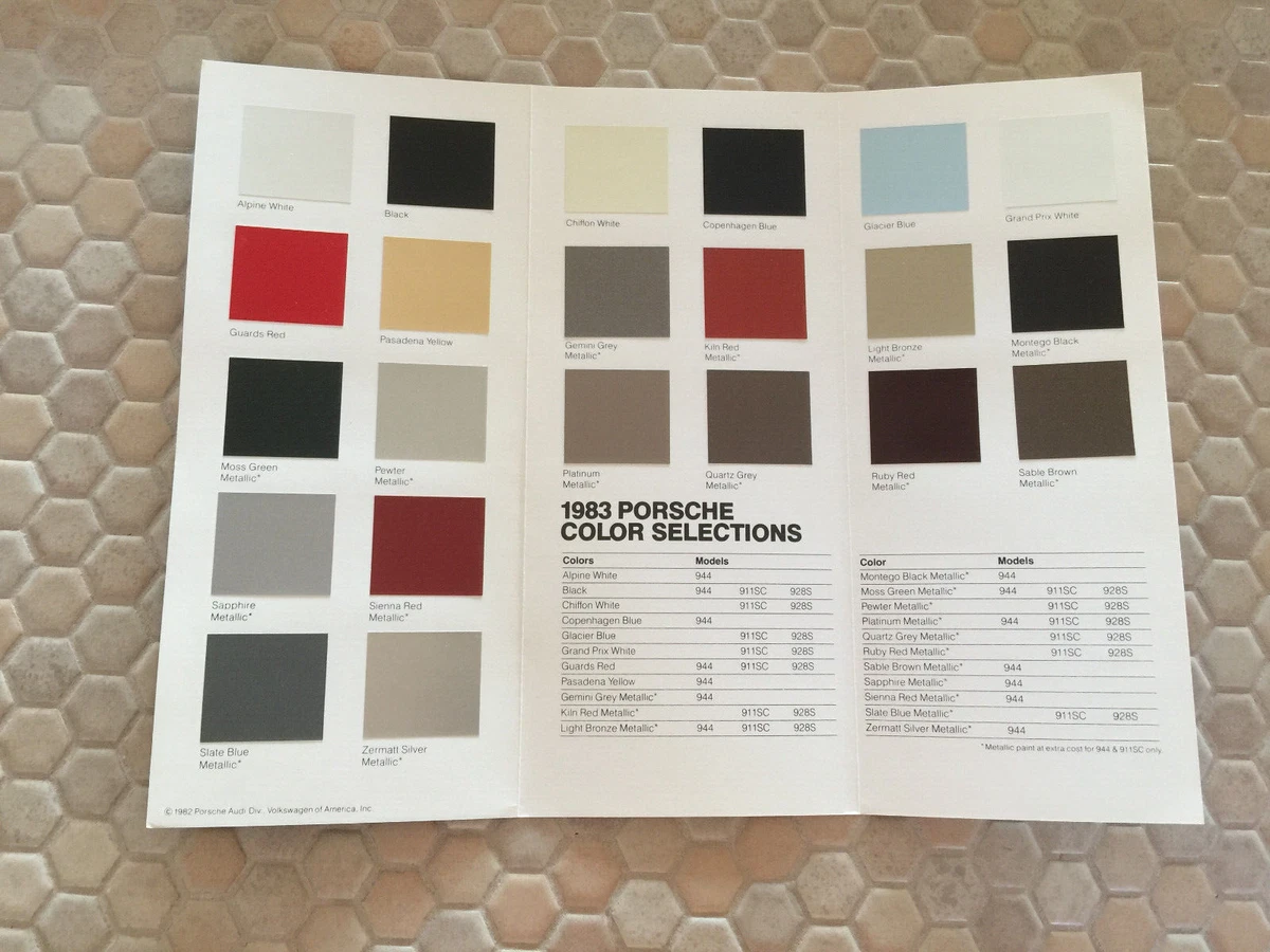 Porsche 944 Interior Color Codes | Cabinets Matttroy