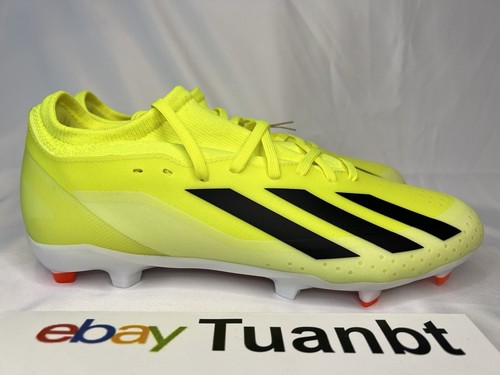 BRAND NEW Adidas X Crazyfast League FG Soccer Rugby Cleats Yellow/Black ...