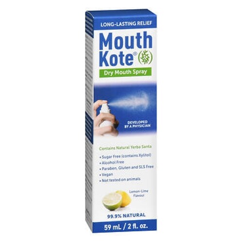 Mouth Kote Oral Moisturizer Spray For Dry Mouth And Throat 2 Oz By ...